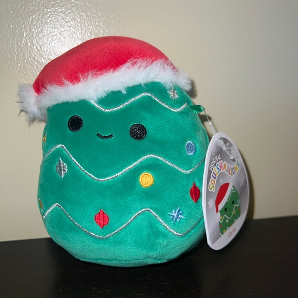 Squishmallows | Toys | Nwt Squishmallow Carol Hat Christmas Tree 5 ...